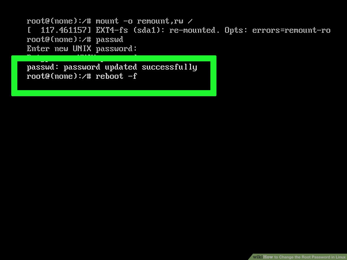How To Change Or Reset User Account Password In Linux Seattle Martial